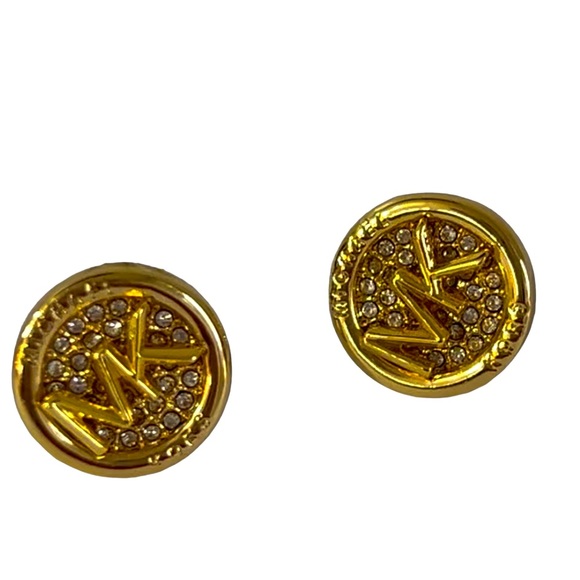 Michael Kors | Jewelry | Michael Kors Crystal Concave Stud Earrings ...
